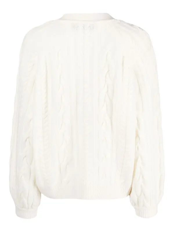 Arch4 Cable-knit Cashmere Cardigan