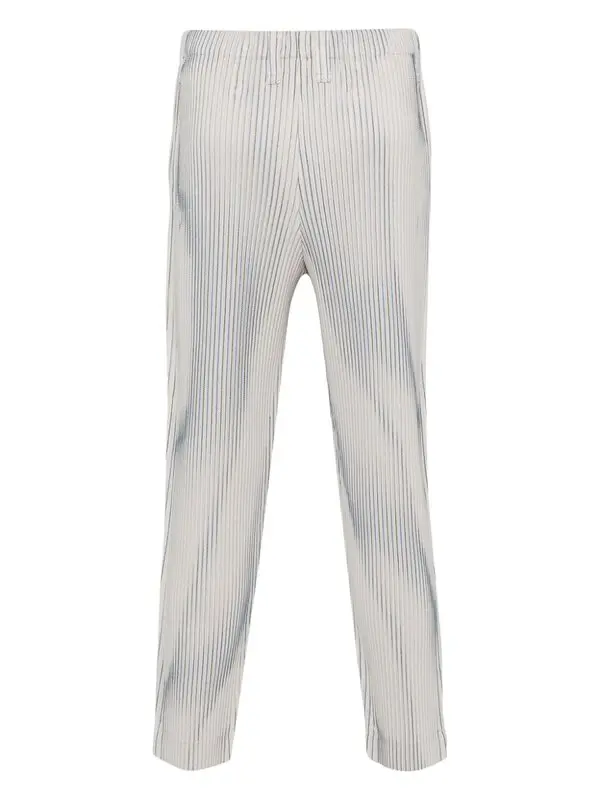 Issey Miyake Pleated Cropped Trousers