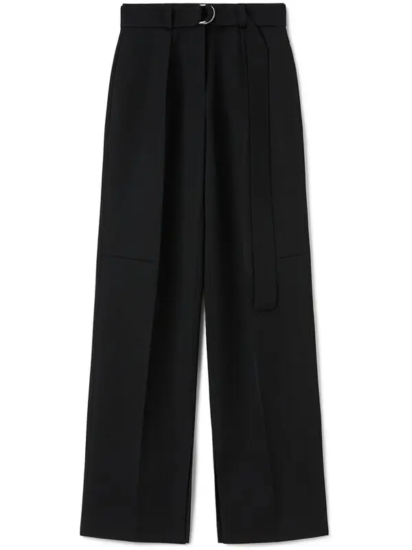 JIL SANDER Belted Wool Trousers
