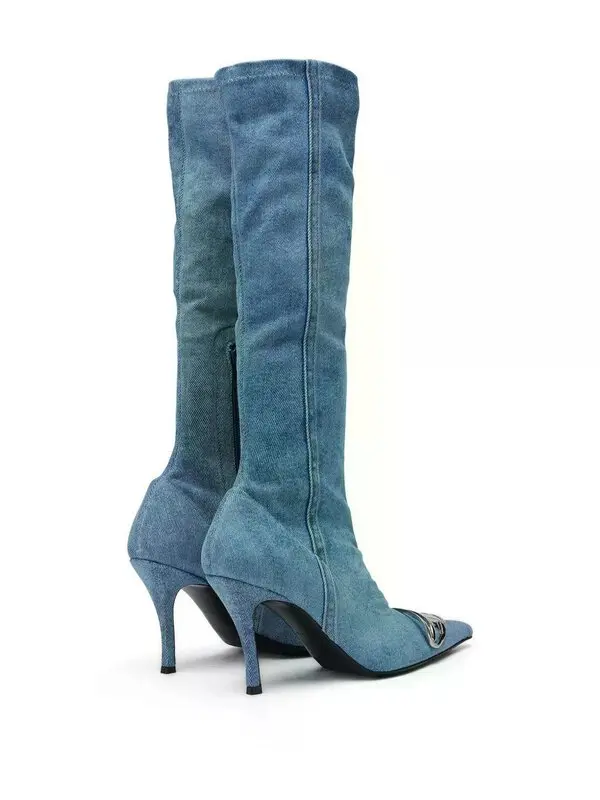 DIESEL® D-venus Kb Denim Knee-high Boots