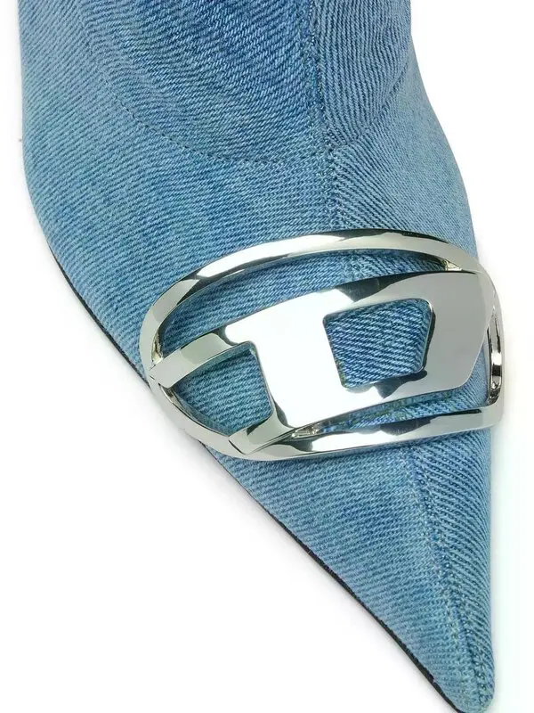 DIESEL® D-venus Kb Denim Knee-high Boots