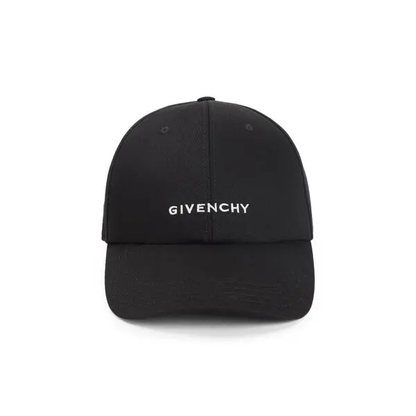 Givenchy Curved Logo Cap - Black