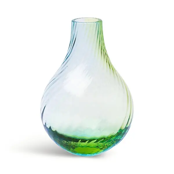 KOSTA BODA Iris Vase - Blue/green