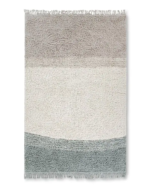 LORENA CANALS Free Your Soul Into The Blue Area Rug, 6'7 X 9'11 - Gray/blue