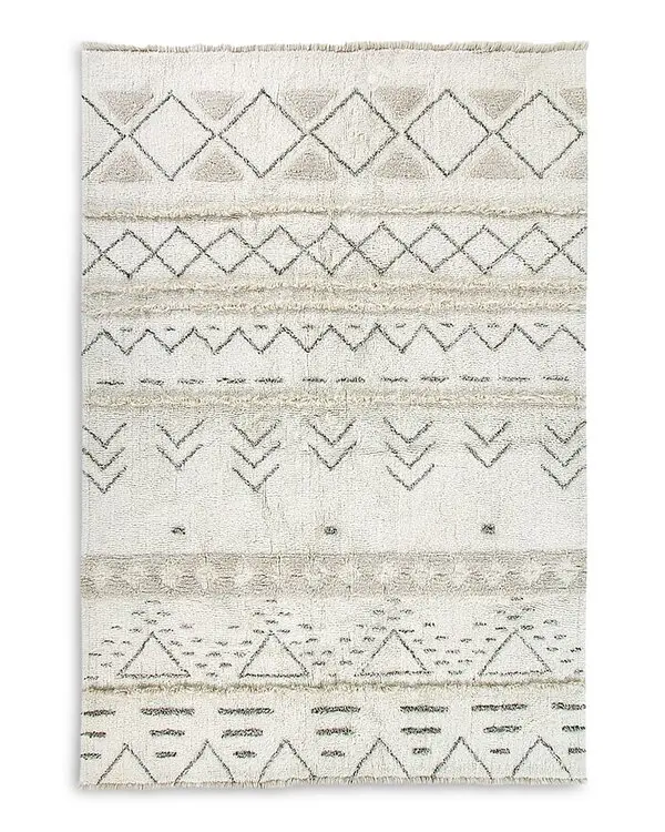 LORENA CANALS Bohemian Classics Lakota Day Washable Area Rug, 4'7 X 6'7 - Natural/ivory