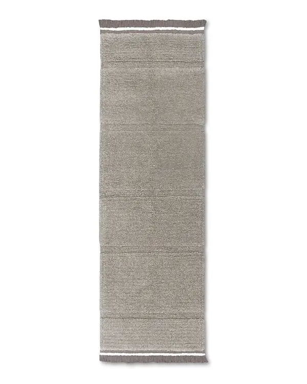 LORENA CANALS Sheep Of The World Steppe Washable Runner Area Rug, 2'7 X 7'6 - Grey