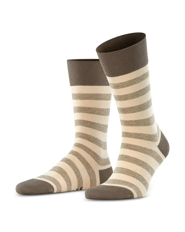 Falke Cotton Blend Mid-calf Socks - Clay