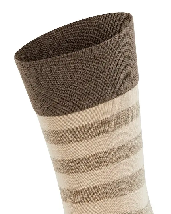 Falke Cotton Blend Mid-calf Socks - Clay