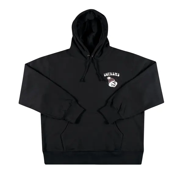 Supreme Snowman Hooded Sweatshirt - Black