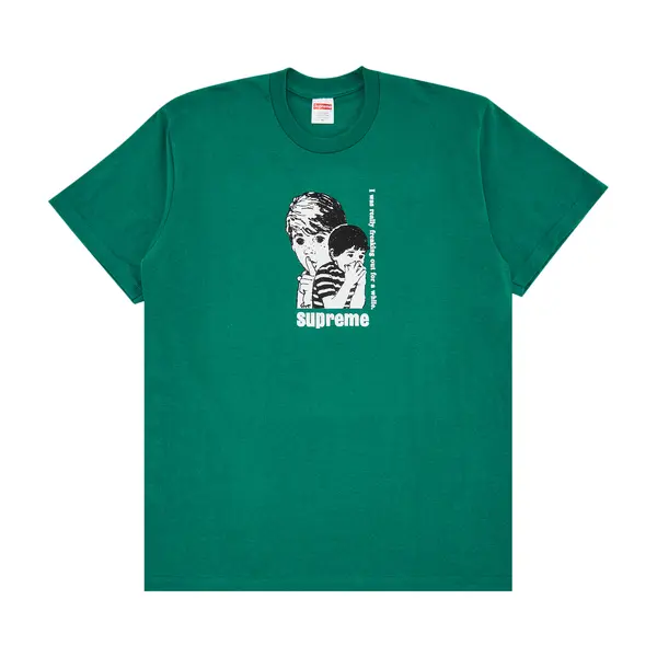 Supreme Freaking Out Tee 'light Pine - Green