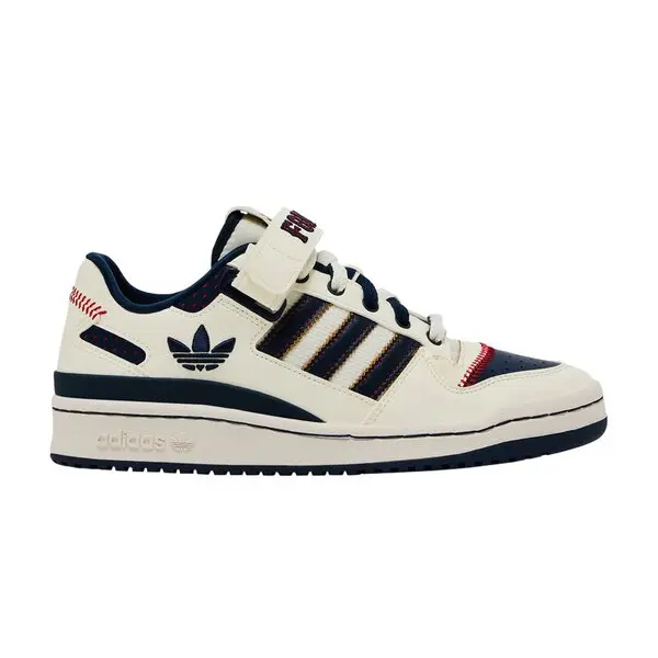 Adidas Forum Low Baseball Sneakers - Cream