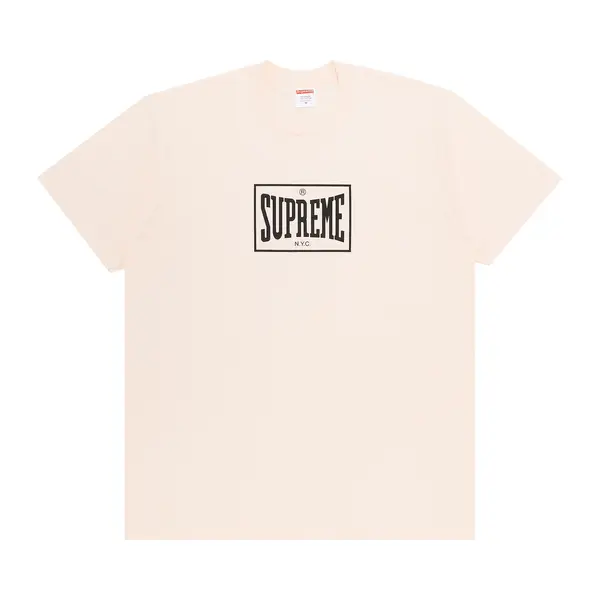 Supreme Warm Up Tee 'pale - Pink
