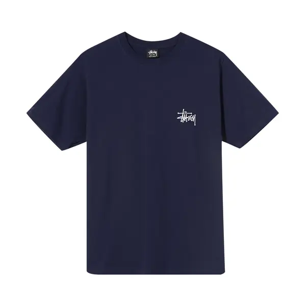 StÜssy Basic Tee 'navy - Blue