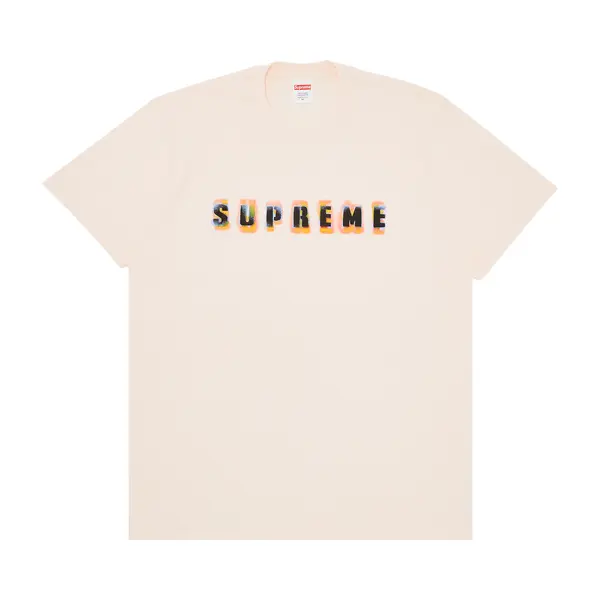 Supreme Stencil Tee 'pale - Pink