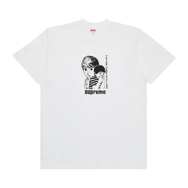 Supreme Freaking Out Tee - White