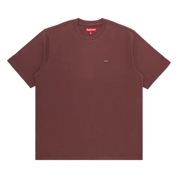 Supreme Small Box Tee 'washed Plum - Purple