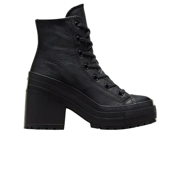 CONVERSE Chuck 70 De Luxe Heel Leather High - Black