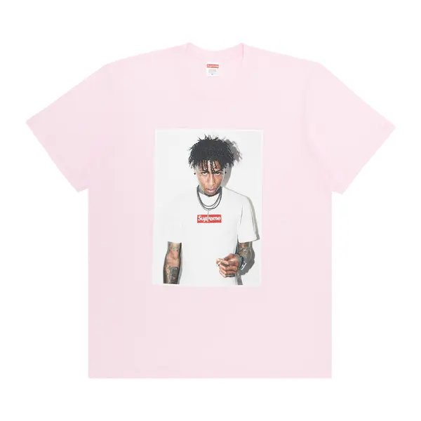 Supreme Nba Youngboy Tee 'light - Pink