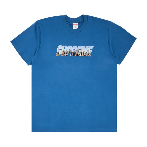 Supreme Gotham Tee 'faded - Blue