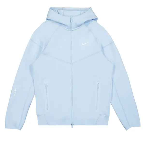 Nike X Nocta Tech Fleece Full Zip Hoodie - Blue