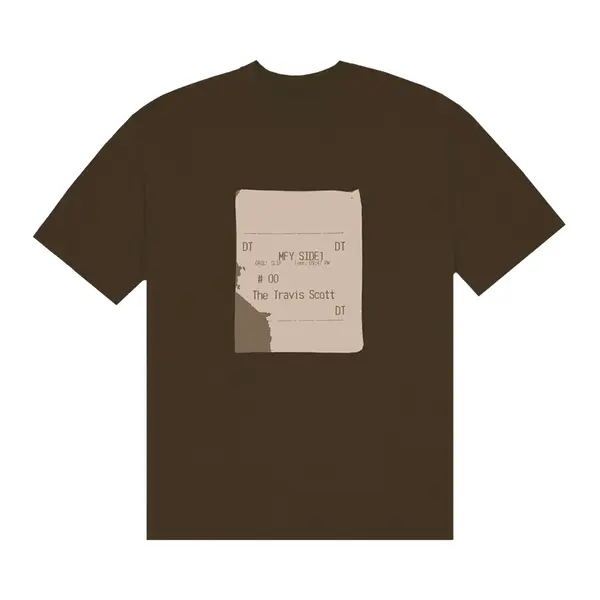 TRAVIS SCOTT X Cactus Plant Flea Market Grill Slip T-shirt - Brown