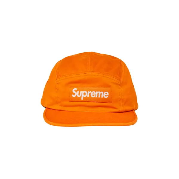 Supreme Washed Chino Twill Camp Cap - Orange