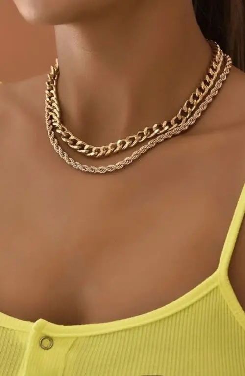 SHYMI Forever Rope Chain Necklace