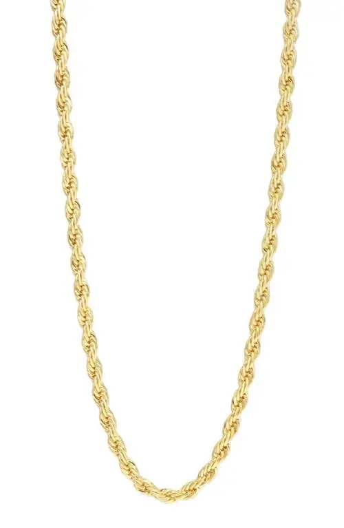 SHYMI Forever Rope Chain Necklace - Gold