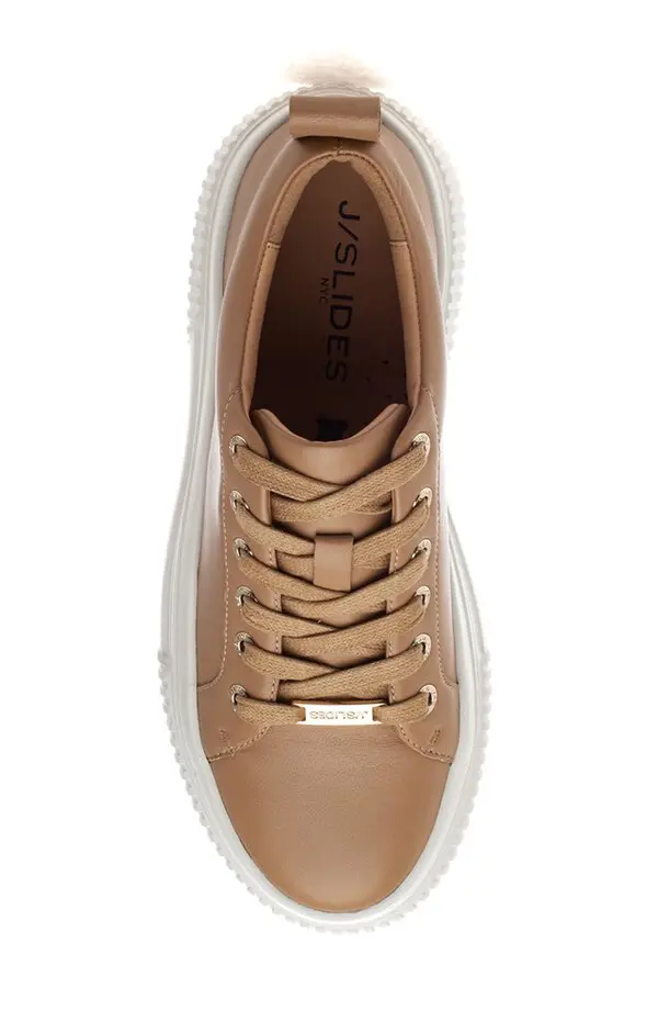 J/SLIDES NYC West Platform Sneaker - Nude