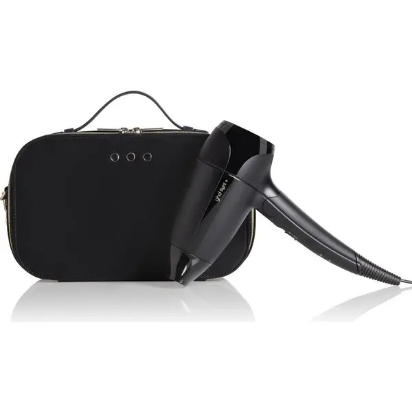 GHD Flight+ Travel Hair Dryer With Luxury Travel Case - Black