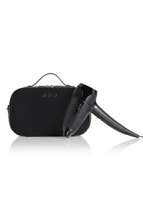 GHD Flight+ Travel Hair Dryer With Luxury Travel Case - Black