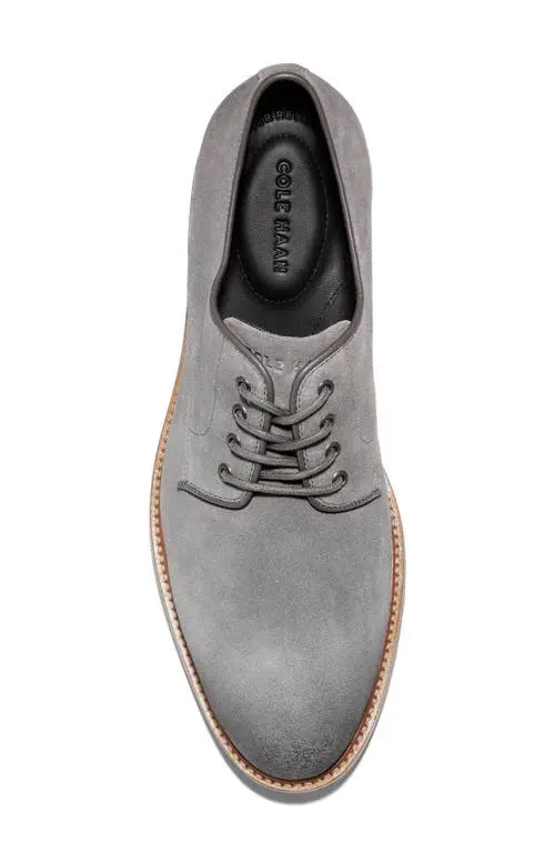 Cole Haan Berkshire Plain Toe Derby - Tornado Suede  display picture 2