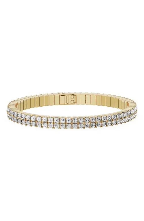 JENNIFER FISHER 18k Gold 16.04 Ctw Diamond Bangle Bracelet - 18k Yellow Gold