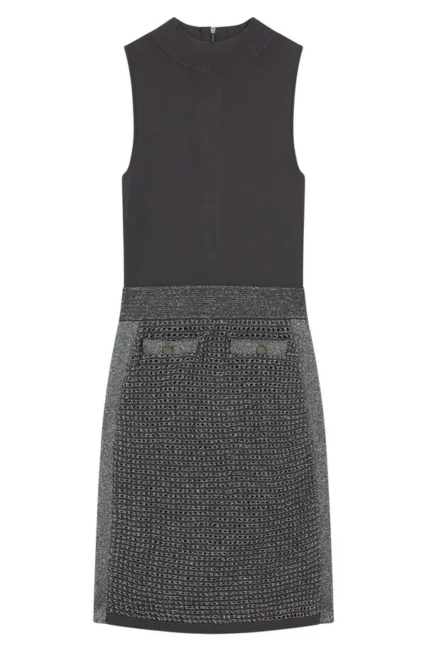 Ted Baker London Sanriia Sleeveless Mock Two Piece Dress