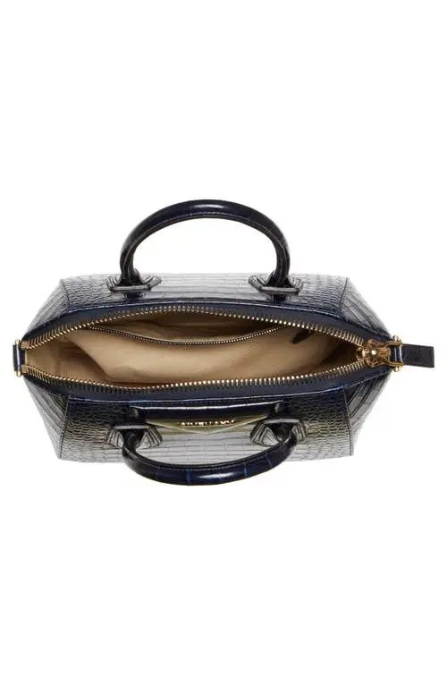 Givenchy Antigona Croc-embossed Calfskin Satchel