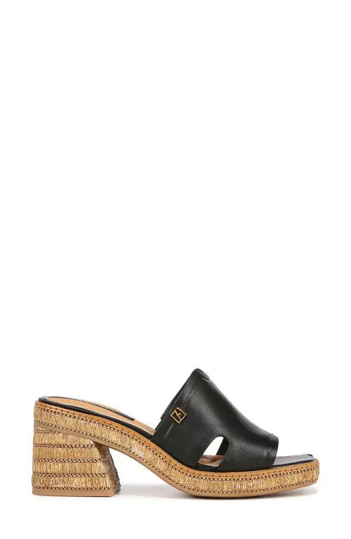 Franco Sarto Florence Wedge Slide Sandal - Black