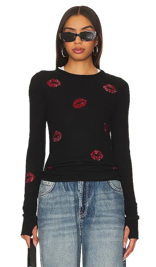 Lauren Moshi Thermal Tee