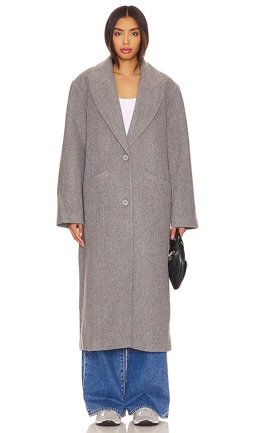 Lioness Olsen Coat - Slate