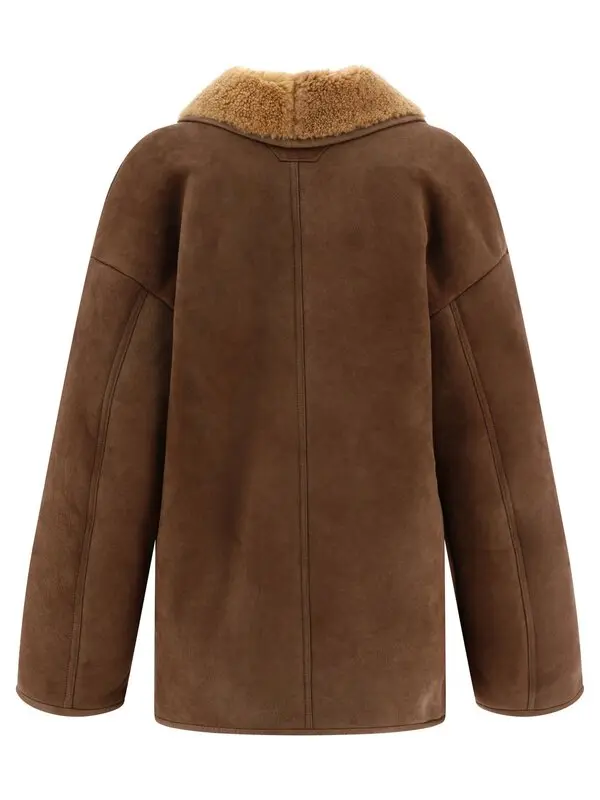 SALVATORE SANTORO Jacket With Shearling Inserts