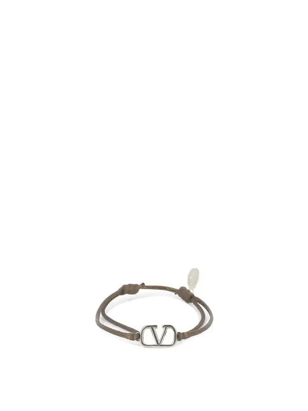 Valentino Garavani Vlogo Signature Bracelet - Brown