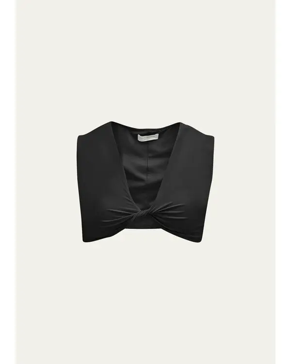 Ramy Brook Oliwia Bikini Top - Black