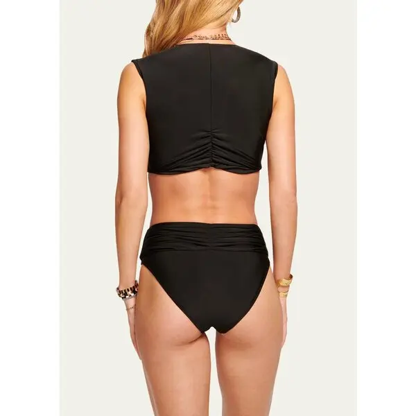Ramy Brook Oliwia Bikini Top - Black