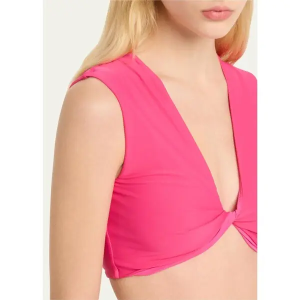 Ramy Brook Oliwia Bikini Top - Black