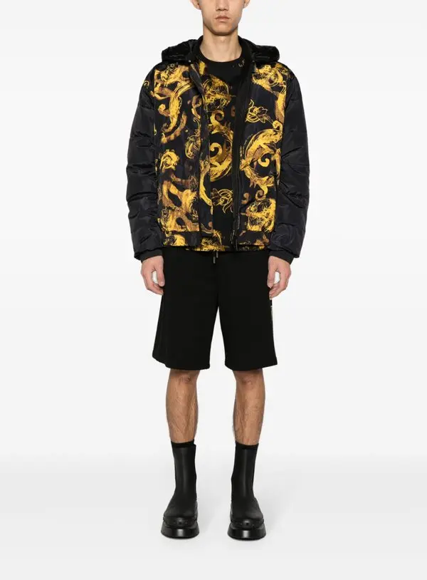 Versace Logo-appliqué Track Shorts