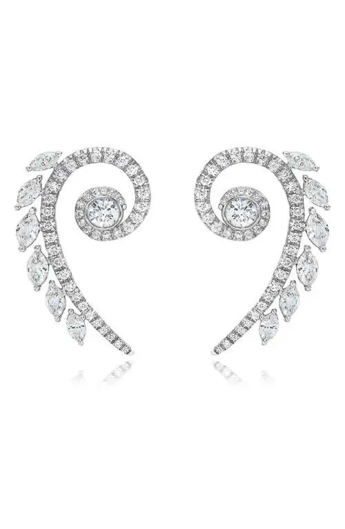 MINDI MOND Icon Diamond Fibonacci Earrings