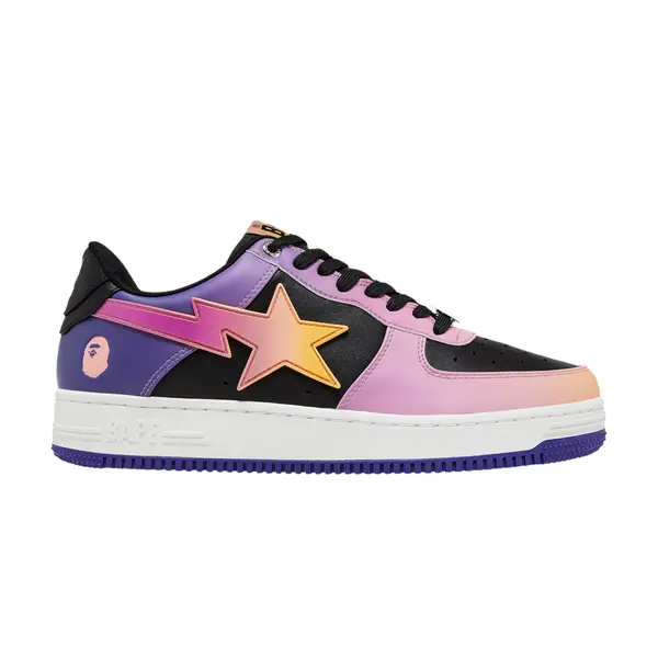 A BATHING APE Sta #7 Sneakers - Purple