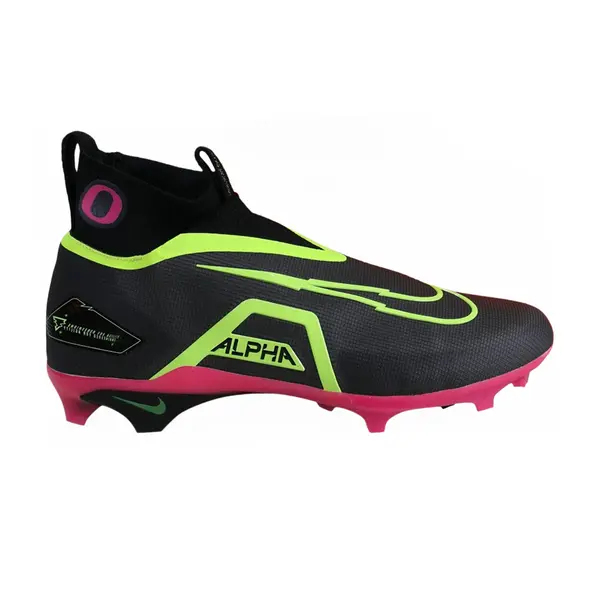 Nike Alpha Menace Elite 3 Wide Smu 'oregon Breast Cancer Awareness - Black