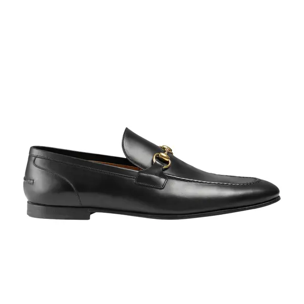 Gucci Jordaan Leather Loafer - Black