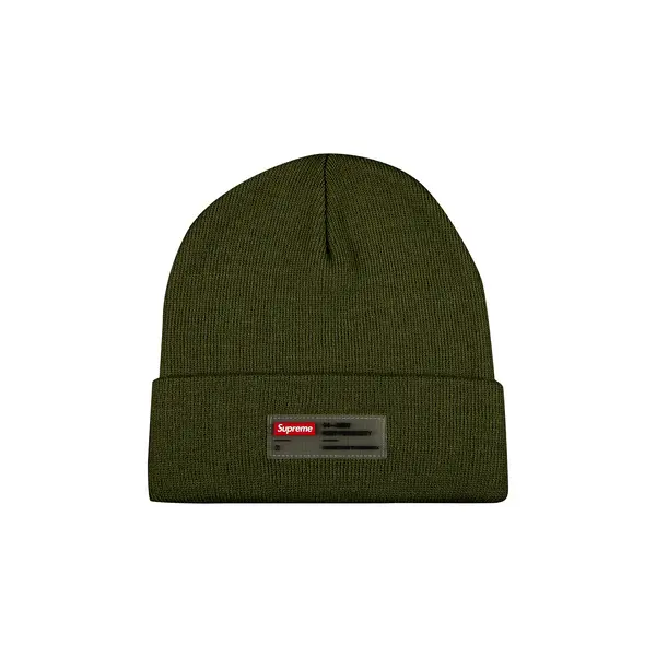 Supreme Clear Label Beanie - Green