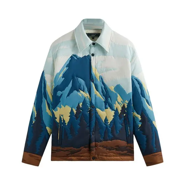Kith Patchwork Brixton Puffed Shirt Jacket